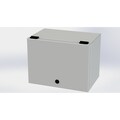 Saginaw Control & Engineering Carbon Steel Electrical Enclosures, 9 in ...