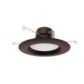 Satco Fixture, Retrofit, LED, 9W, Bronze, Wet S39848 | Zoro