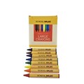 School Smart CRAYONS 8 LARGE - PK TPG-951 | Zoro