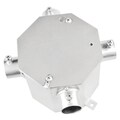 Southwire Electrical Box, 43 cu in, Octagon Box Type, Steel, Octagon ...