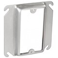 Southwire Device Ring, 1 Gang, Galvanized Steel, Square Box Type 52C14 ...