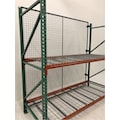 Beastwire By Spaceguard Pallet Rack Safety Back Panel, 108"Wx48"H W/12 ...