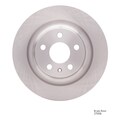 Dynamic Friction Co Brake Rotor 600-27058 | Zoro