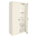 Steel Cabinets Usa Storage Cabinet, 36" W, 72" H, Putty AAH-36RBMAG1-P ...