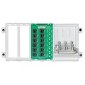 Leviton PATCH PANEL 4 X 12 TLDM W/8-WAY 2 GIG SPLITTER 47603-412 | Zoro