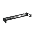 Leviton PATCH PANEL PNL QP 24PT 1U RECESSED 49255-R24 | Zoro
