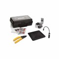 Leviton FIBER OPTIC TOOL KIT FIBER TOOL KIT OPT-X 49800-LAK | Zoro