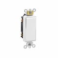 Leviton Rocker Switch 20A 120 277V Dec Dp Sw White 5622-2W | Zoro