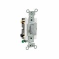 Leviton Toggle Switch Gy Sw Std Tgl 2Po 20A120/277Vac CS220-2GY | Zoro