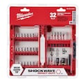 Milwaukee Tool 32 Pc Shockwave Drive & Fasten Set ML48-32-4004 | Zoro