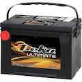 Deka Ultimate 12-Volt 800 CCA Automotive Battery, Side Post Left Front ...