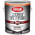 Krylon Rust Tough Gloss Anti-Rust Safety Color Rust Control Enamel ...