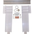 Mustee Wall Bracket Laundry Tub Hardware Kit 18.200W | Zoro