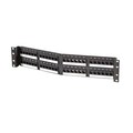 Legrand Ortronics Angled Cat6 Patch Panel 48 Port SPA6U48 | Zoro