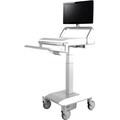 Humanscale T7 Pc Cart, Non-Powered, Na Power Input, Pc Gantry And Pc ...