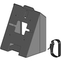 Spacepole Essentials: Wall Mount Angled, 25 (Blk) SPV1108-02 | Zoro