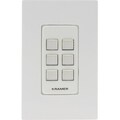 Kramer Electronics 6 Button Ethernet And Knet 1-Gang Control Keypad ...