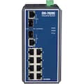 Advantech 8-Port 10/100Mbps + 2G Combo Unmanaged Ethernet Switch -10 ...