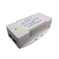 Tycon Systems 48V 50W High Power Gigabit Poe Power Inserter, Surge ...
