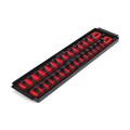 Tekton 1/4, 3/8 Inch Drive Socket Rails & 13 Inch Tray (Red) OST72128 ...