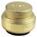 Apollo 1 in. Brass Push-to-Connect Cap FSBCAP1 | Zoro