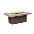 The Outdoor Plus 60 x 36 Rectangle Outback Fire Pit, Natural Gray ...