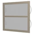 Ritescreen DH1 is a Dbl-Hung Window Screen W/ Two Leaf Springs And A ...