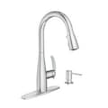 Moen Reyes One-Handle High Arc Pulldown Kitchen Faucet in Chrome 87932 ...