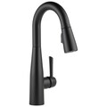 Delta Essa Single Handle Pull-Down Bar/Prep Faucet 9913-BL-DST-IN | Zoro