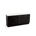 Kohler Jacquard 72" Bathroom Vanity Cabinet w/ Toe Kick, 4 Doors & 3 ...