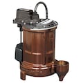 Liberty Pumps 1/3 Hp Submersiblesump Pump Cast Iron Vmf Vertical ...