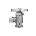 Brasstech Angle Valve, 3/8" Ips in Polished Chrome 404/26 | Zoro