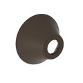 Brasstech Pipe Flange, .5/8" I.D. in Oil Rubbed Bronze 445/10B | Zoro