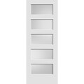 Trimlite 34" x 80" Primed 5-Panel Equal Panel Interior Shaker Slab Door ...