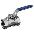 Usa Industrials Manual 2-Way Ball Valve, Socket, 304 SS ZUSA-VLV-4 | Zoro