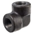 Usa Industrials Pipe Fitting - Black-Coated Steel - Class 3000 - Elbow ...