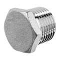 Usa Industrials Pipe Fitting - 316SS - Instrumentation - Hex Head Plug ...