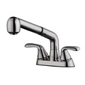 Kitchen King Traditional Two Handle Chrome Pull Out Laundry Faucet ...