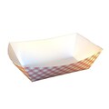 Specialty Quality Packaging 8708 PEC Plaid No. 50 Food Tray, 1000PK ...