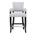 Madison Park Dawson Arm 26 in. Counter Stool MP104-0046 | Zoro