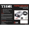 THOR 2,000 W Power Inverter, Pure Sine Wave, (THPW2000) | Zoro