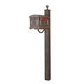 Special Lite Traditional Curbside with Springfield Mailbox Post, Copper ...