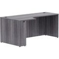 Lorell 71 x 24 in. Credenza Rectangular Credenza Weathered Charcoal ...