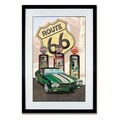 Yosemite Home Decor 24 x 36 in. Detroit Legends 2 3D Collage Framed ...