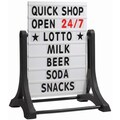 Aarco AARCO Products ROC-3 The Rocker™ double sided sidewalk sign with ...