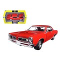 New-Ray Toys 1966 Pontiac GTO Red 1-25 Diecast Model Car 71853A | Zoro