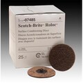 3M 3-M Company 07485 3 Inch Coarse Brown Roloc Surface Conditioning ...