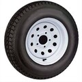 Americana 34943 Radial Trailer Tires And Steel Trailer Wheels- 8 Lugs ...