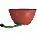 Emsco Group Hose Hider Distressed Pot For Expandable Hose, Terra Cotta ...