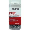 Heli-Coil Pop Sd44Bs 0.19-0.25-0.13 Diameter Rivets, 20PK HE57442 | Zoro